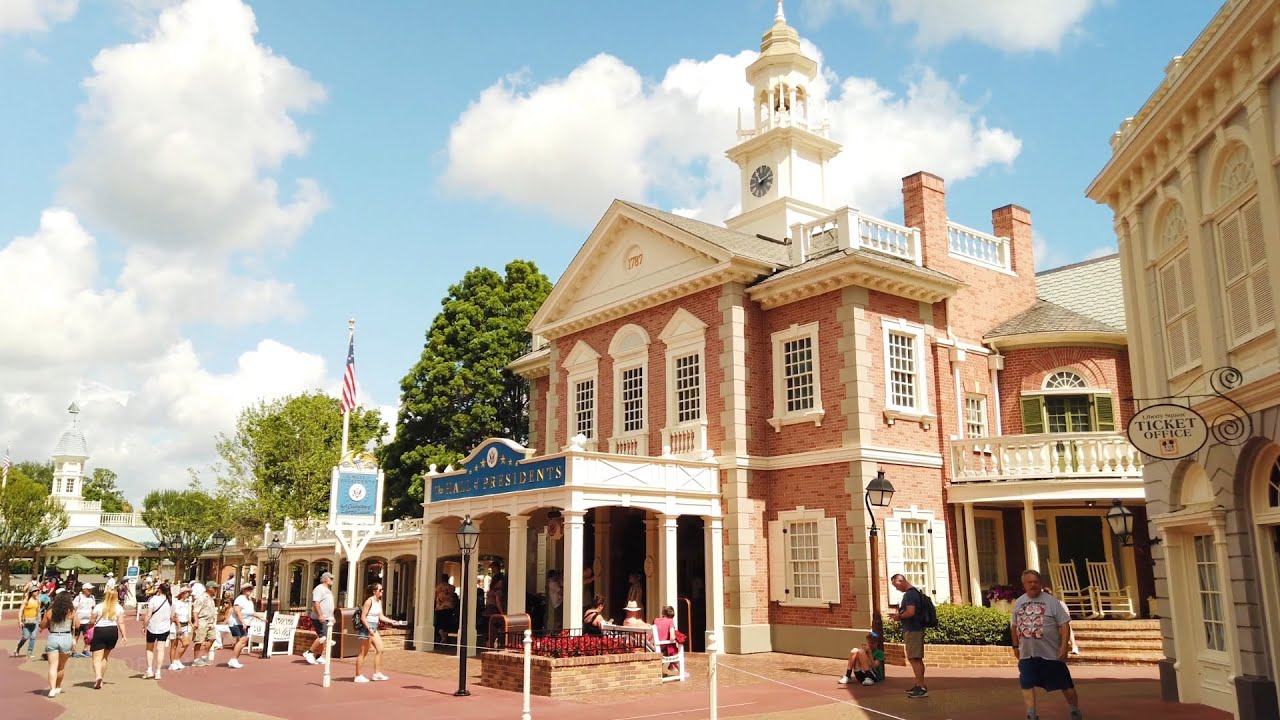 Magic Kingdom Liberty Square Complete Walkthrough in 4K · Walt Disney ...