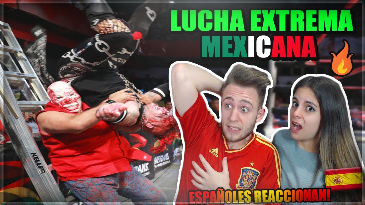 🇪🇸ESPAÑOLES REACCIONAN a LUCHA EXTREMA MEXICANA! | Pagano vs Murder ...