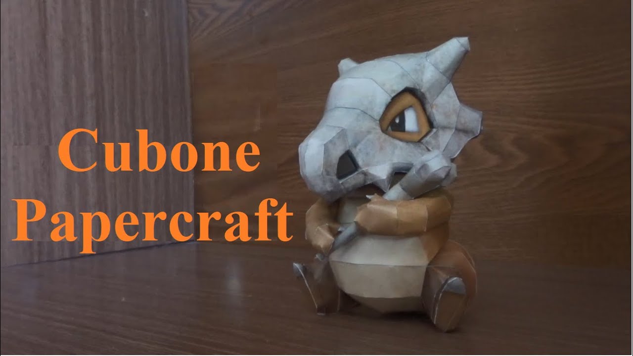Pokemon Cubone Origami