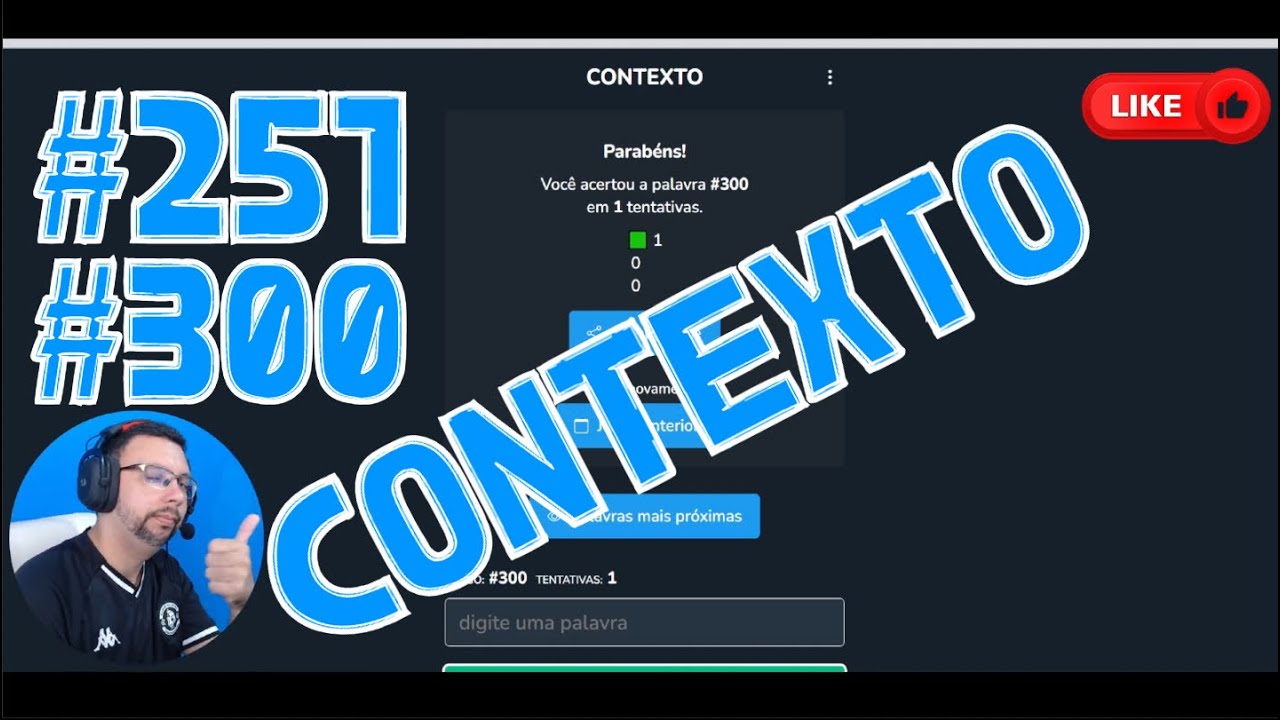 JOGANDO CONTEXTO #251-300 - YouTube