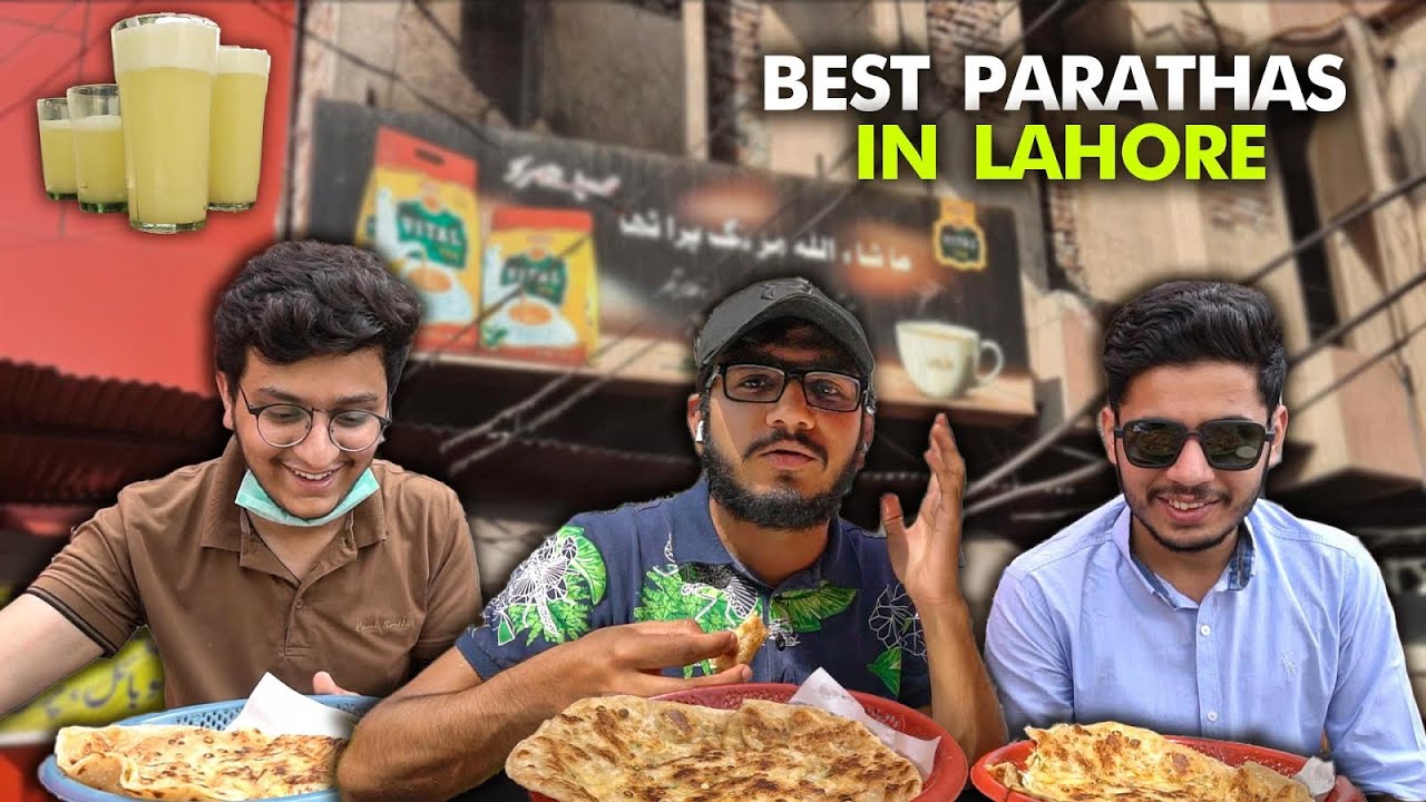 Famous MAZANG PARATHA of Lahore &Hafiz Juice Corner in Lahore - YouTube
