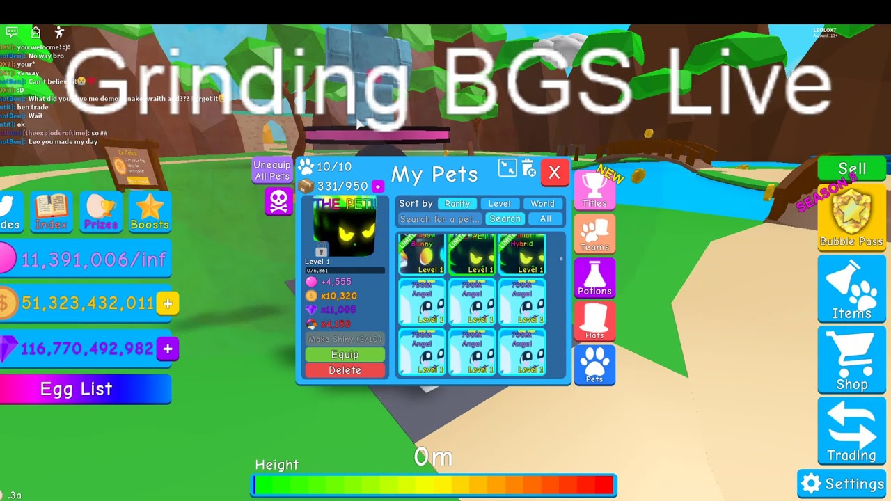 🔴ROBLOX BGS HATCHING🔴 🔥GIVEAWAY EVERY 2 SUBS!🔥 - YouTube
