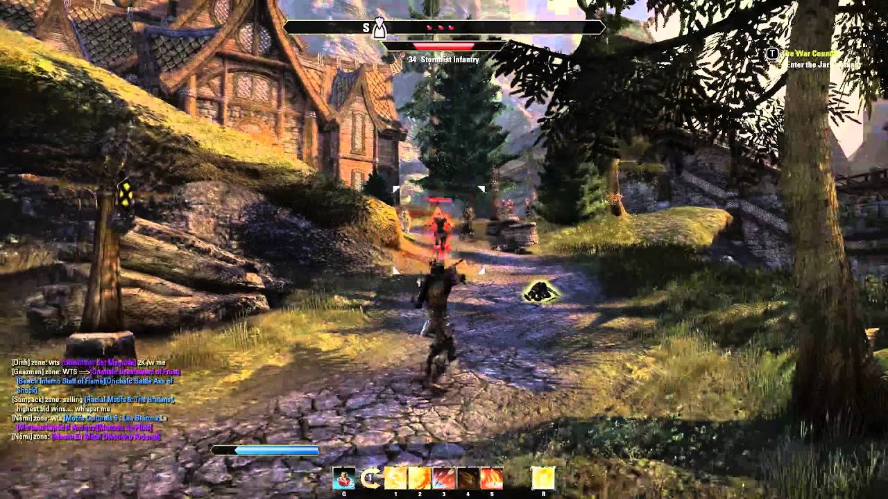 Templar Archer combat eso - YouTube