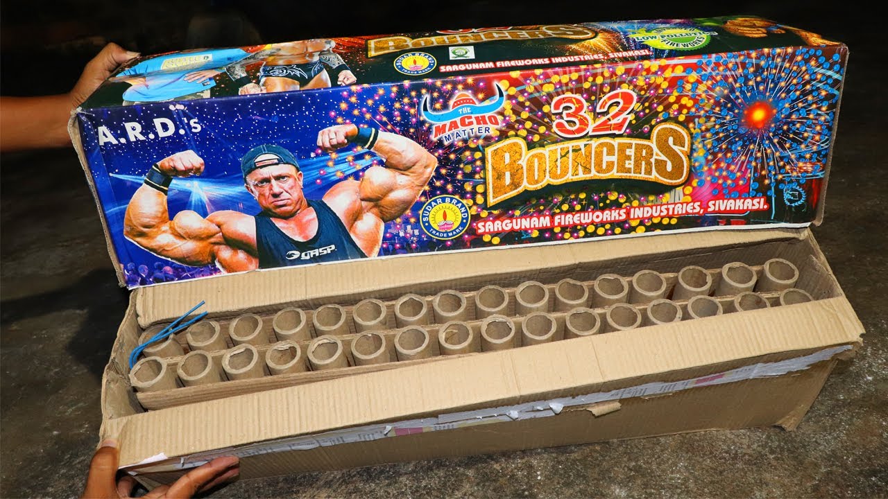 32 BOUNCERS FANCY SHOT | BOLD AERIAL SHOTS | MODERN CRACKERS | SIVAKASI ...