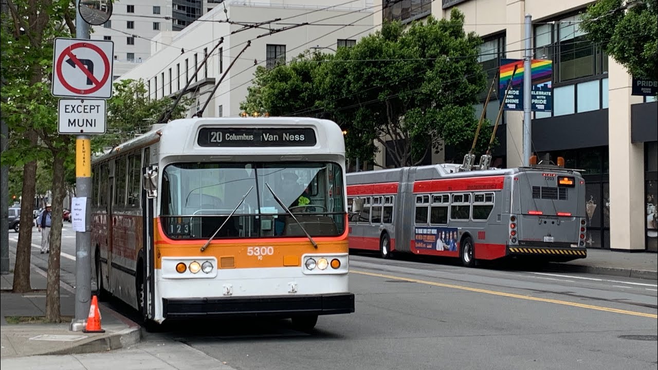 SF MUNI Heritage Day 2022 Vintage Buses and Streetcars - YouTube