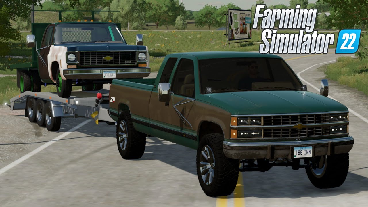 FS22 - 1993 Chevrolet K1500 - Car New Mod for Farming Simulator 2022 ...