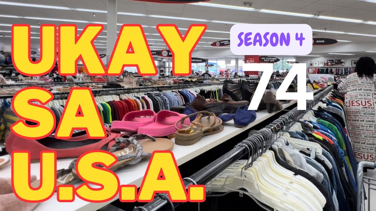 S4E74 TRIP TO THE THRIFT | UKAY IN THE U.S.A. | UKAY HAUL REVIEW - YouTube