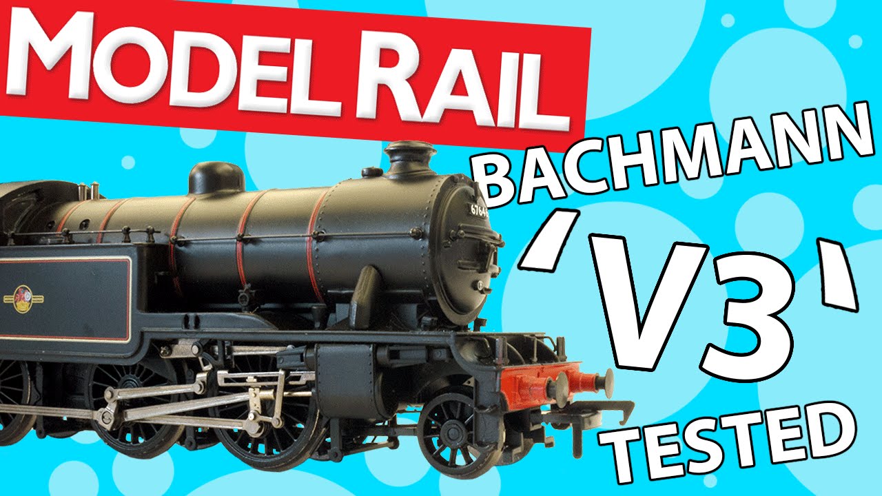 Model Rail Test Track - Bachmann 'V3' 2-6-2T - YouTube