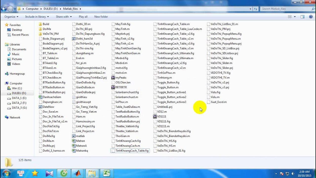 Xuat ra Excel trong Matlab GUI - YouTube
