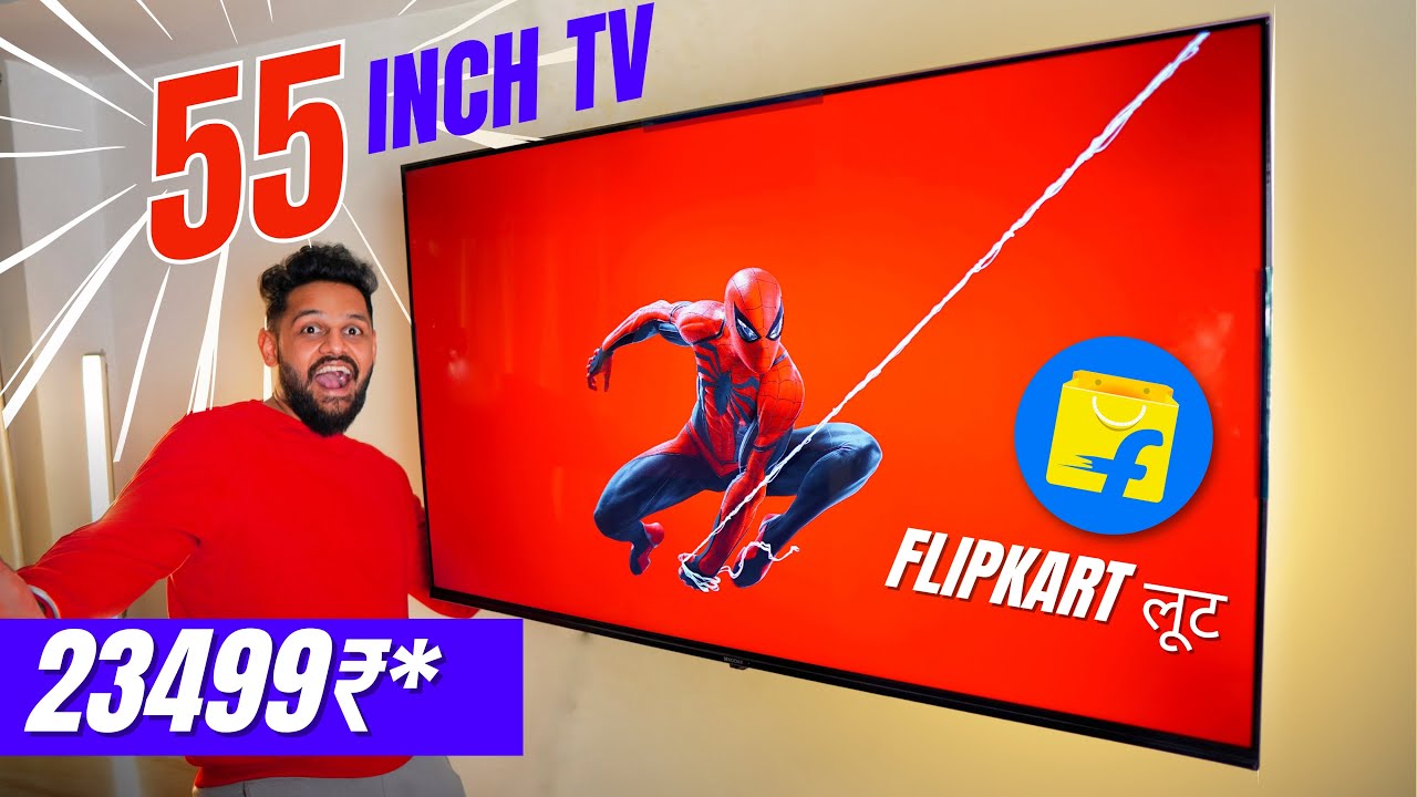 55 inch 4k Android Tv "सिर्फ 23499₹"⚡️ - YouTube