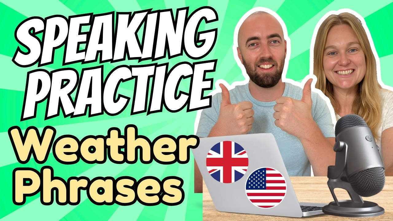 The Weather🌤️30 Daily Use English Sentences Speaking Pronunciation ...