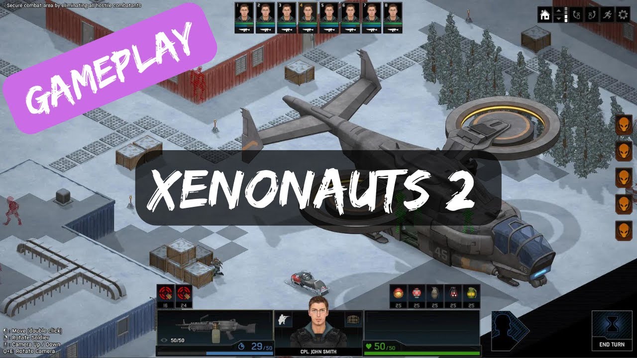 Xenonauts 2 Gameplay - Turn Based Strategy - YouTube