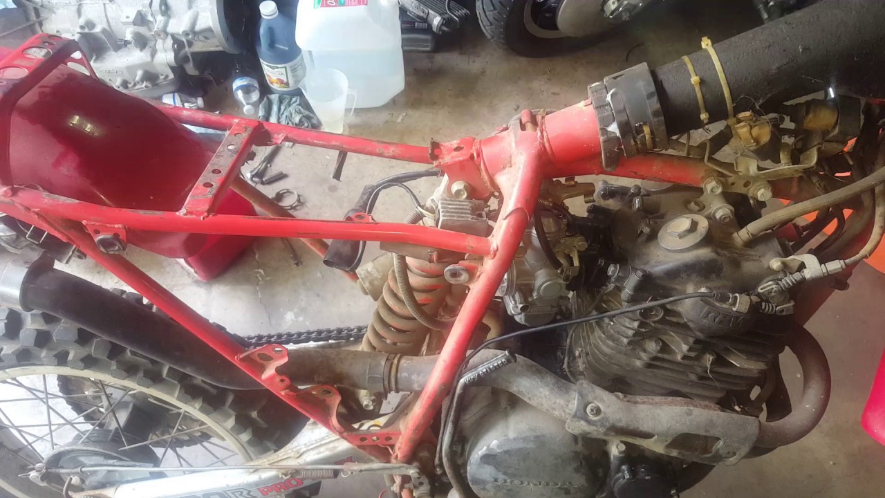 1983 Honda XR500 project - YouTube