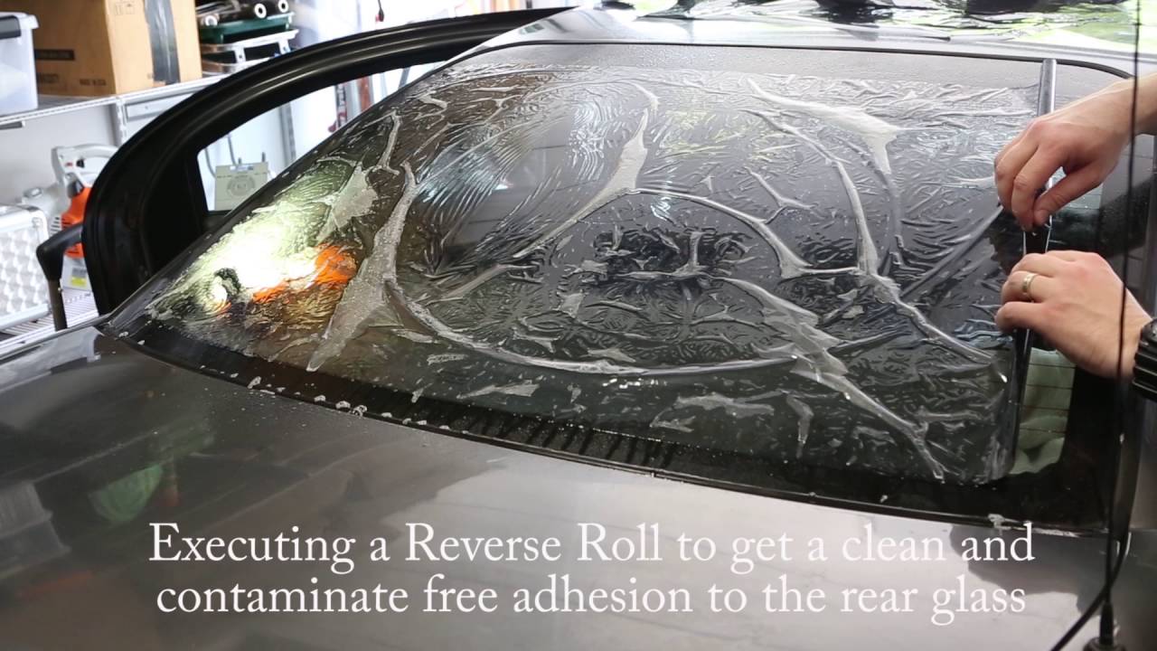 NY Tint Shop Heat Shrink - YouTube