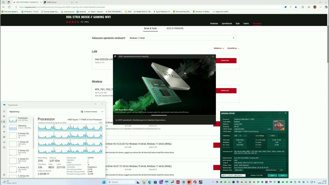 AMD (ASUS) Chipset Driver v7.01.08.129 for Windows10, Windows11 64-bit. - YouTube