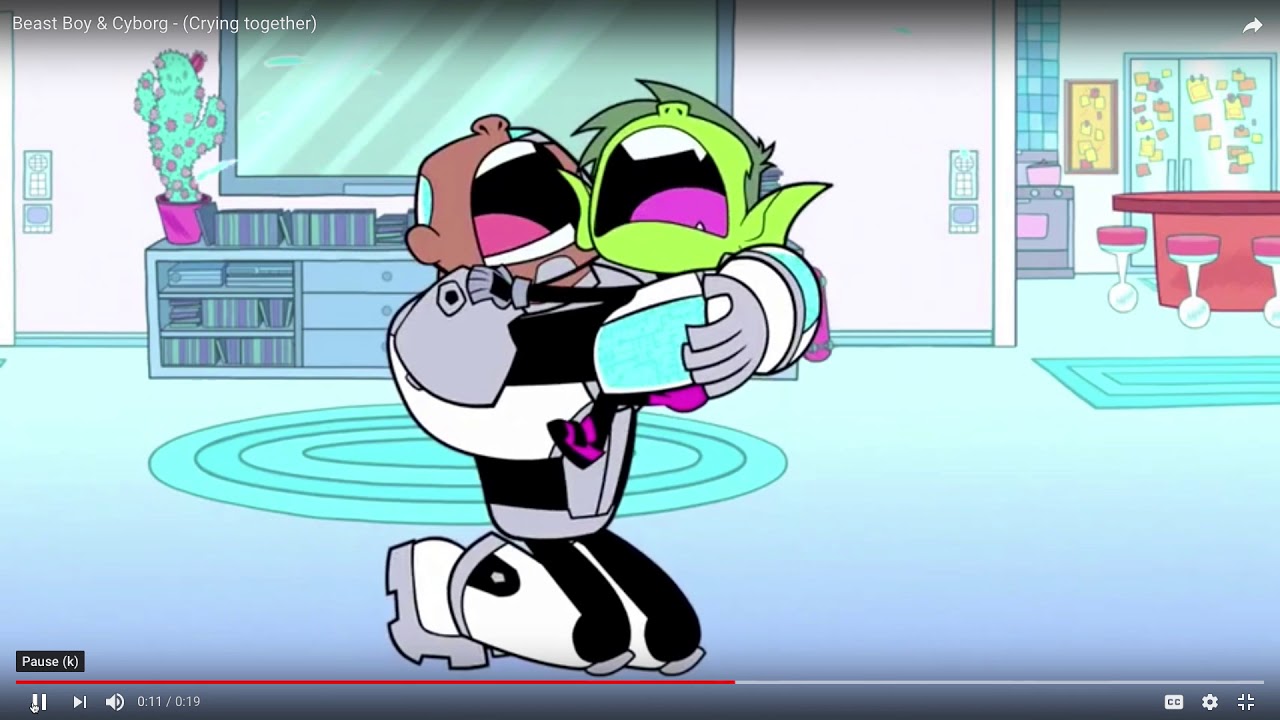 Free like video 10-Beast Boy and Cyborg Crying - YouTube