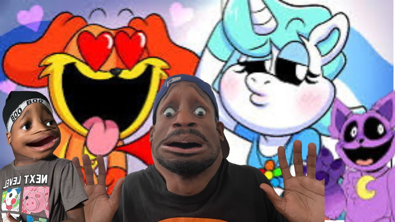 Dad Reacts To DOGDAY N CATNAP LOVES CRAFTYCORN?! 😱 - YouTube