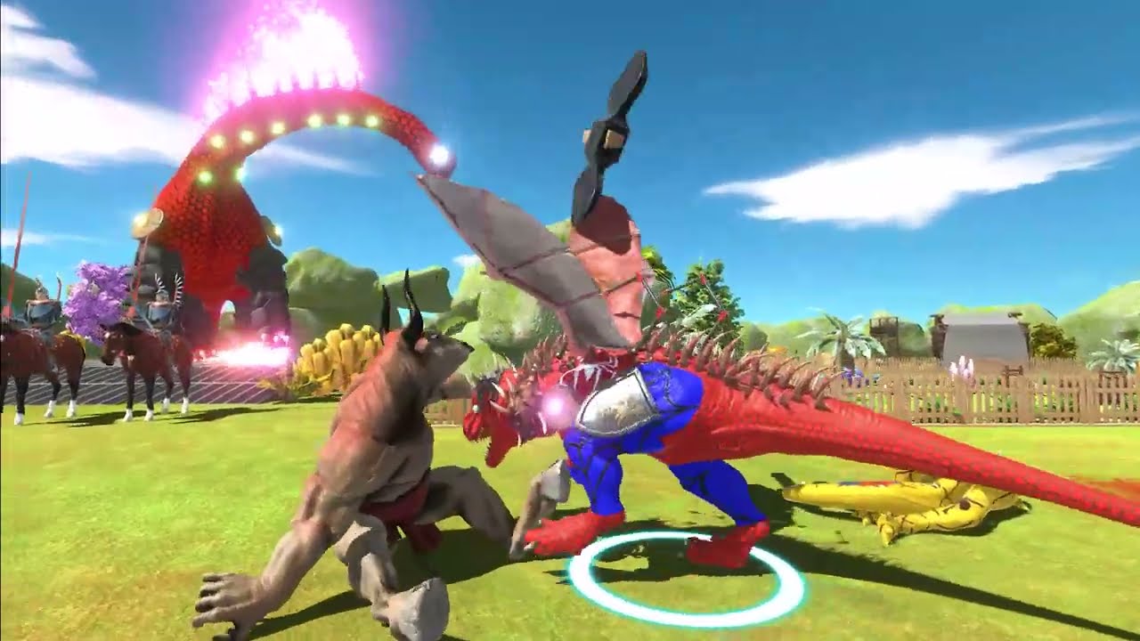 Dinosaurs T REX VS MEGALODON POOL - Animal Revolt Battle Simulator ...