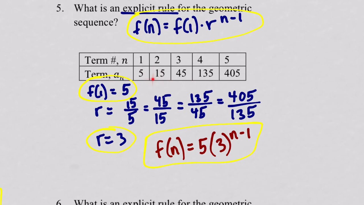 Integrated 1 Spring 2016 Test 1 Review - YouTube