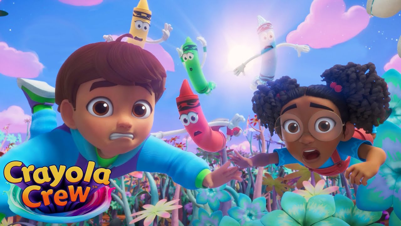 Adventures in Flying with the Crayola Crew! | Fun and Creative Cartoons ...