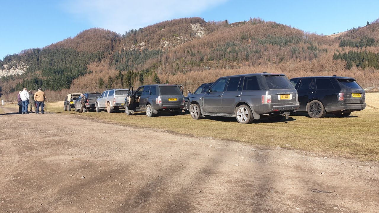 Land Rover track experience, Range Rover l322 3.6tdv8 off road with the ...