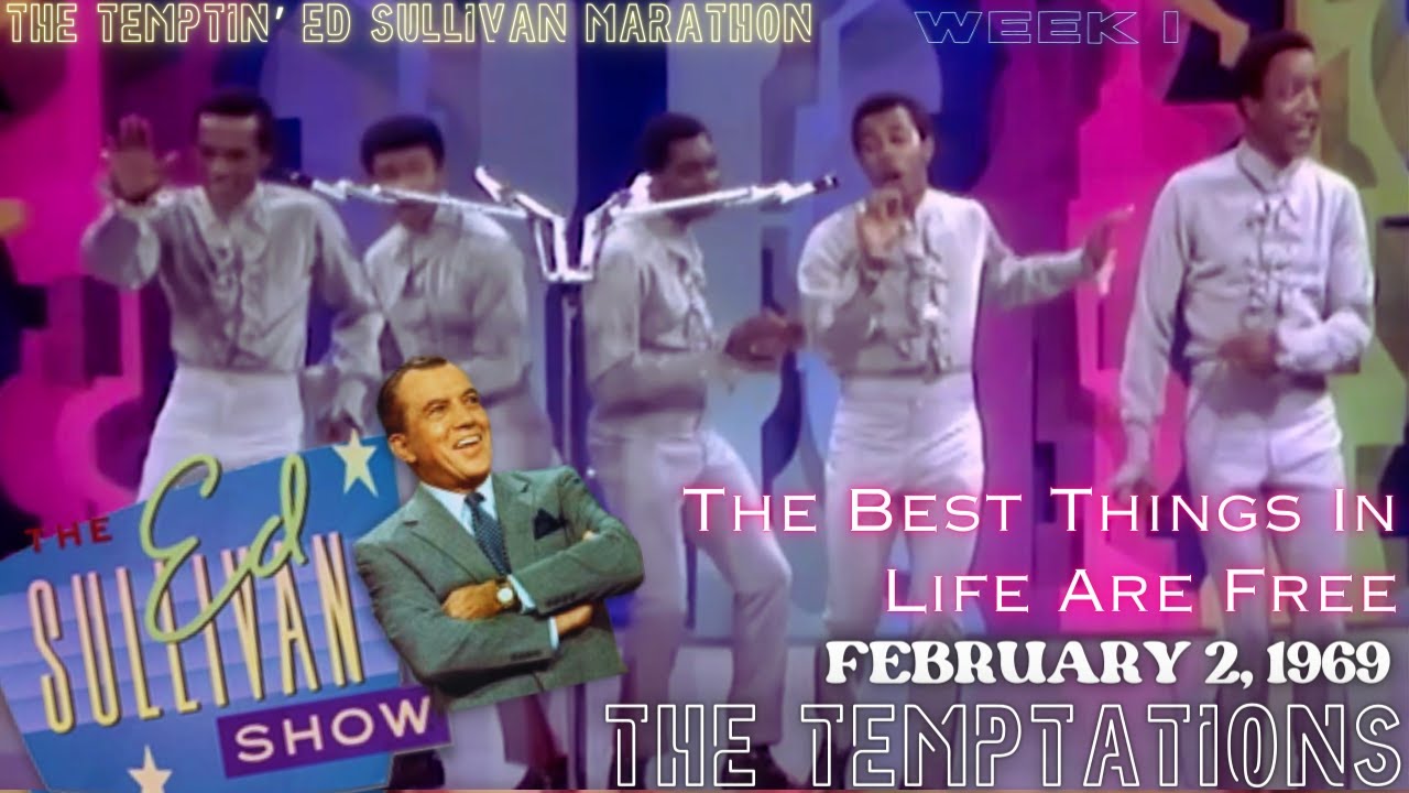 The Best Things In Life Are Free - The Temptations (1969) | Live on The ...
