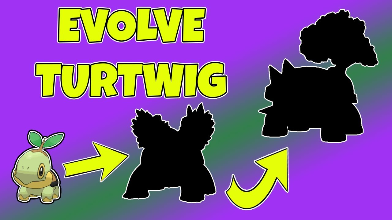 Pokemon Turtwig Evolution Chart