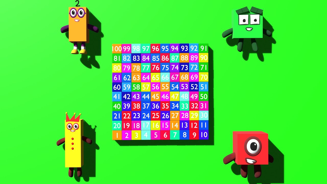 Count to 100 with 3D Numberblocks! - YouTube
