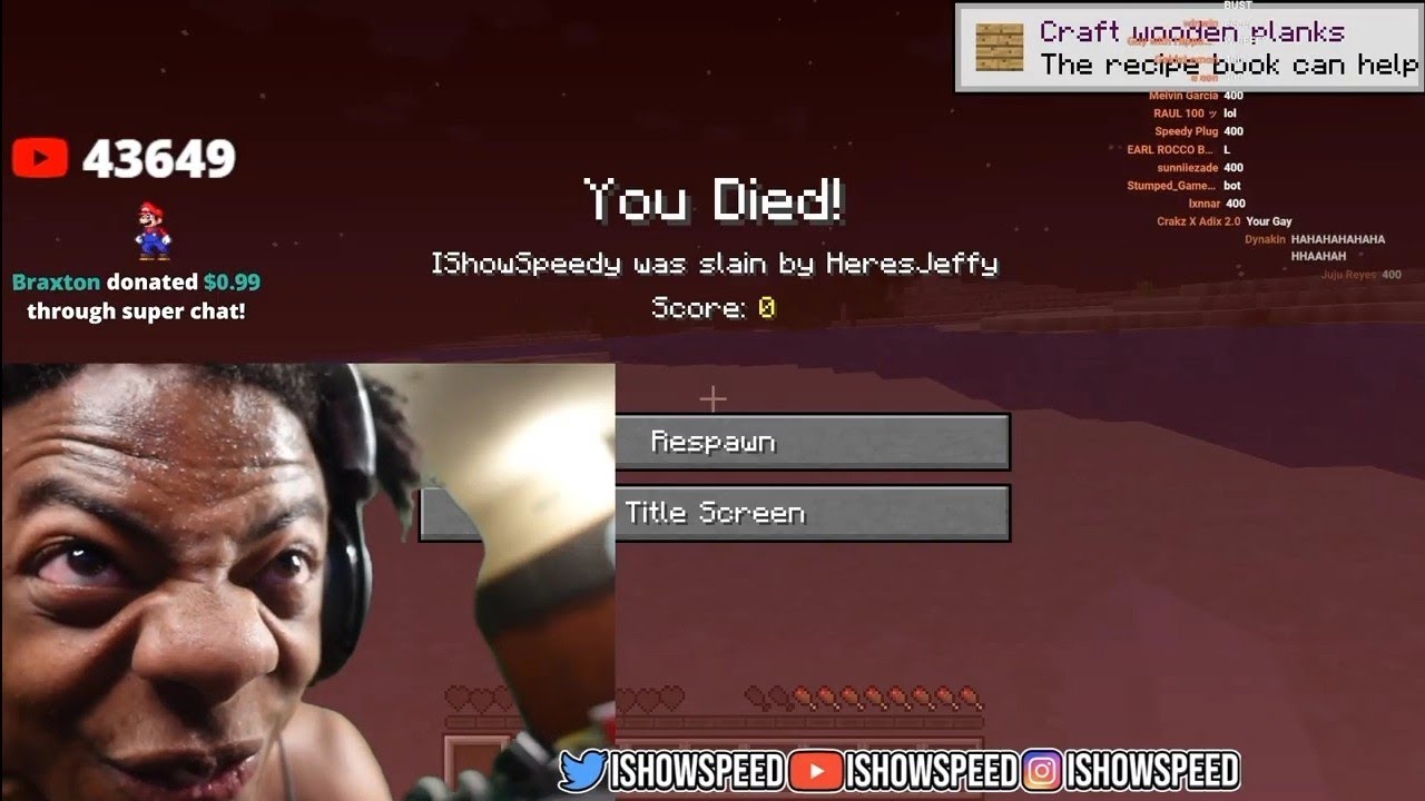 ishowspeed breaks his setup ☠️😂 | ishowspeed funny moments | got clipped | caleb plugs - YouTube