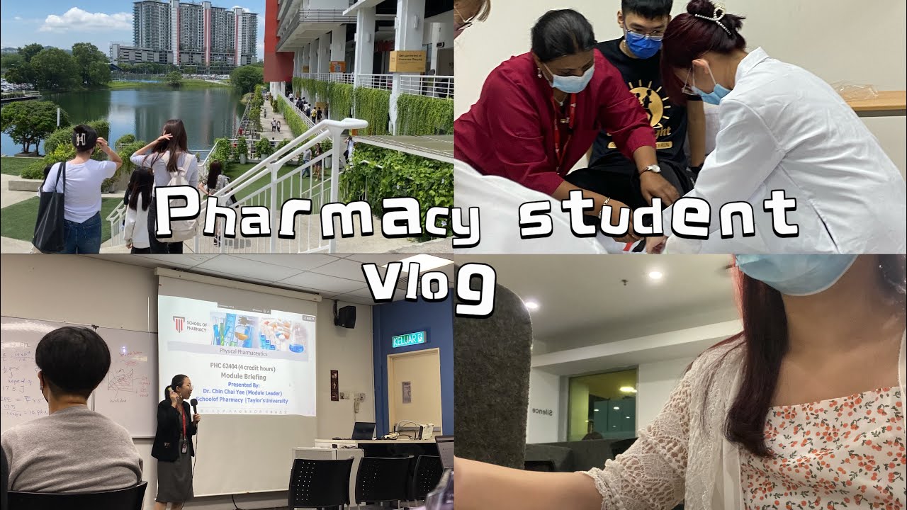 VLOG 45🌞 Pharmacy student first week of second semester vlog💊药剂系学生第二学期Vlog - YouTube