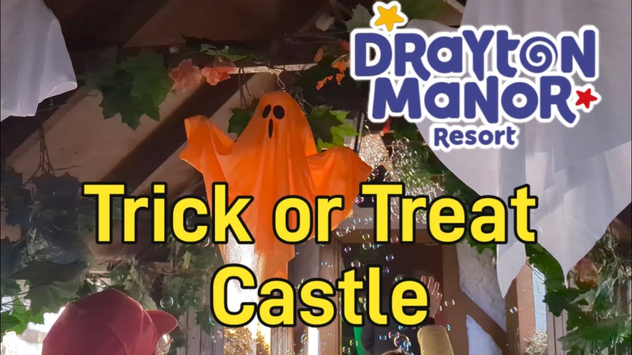 Drayton Manor Resort: Trick or Treat Castle - YouTube