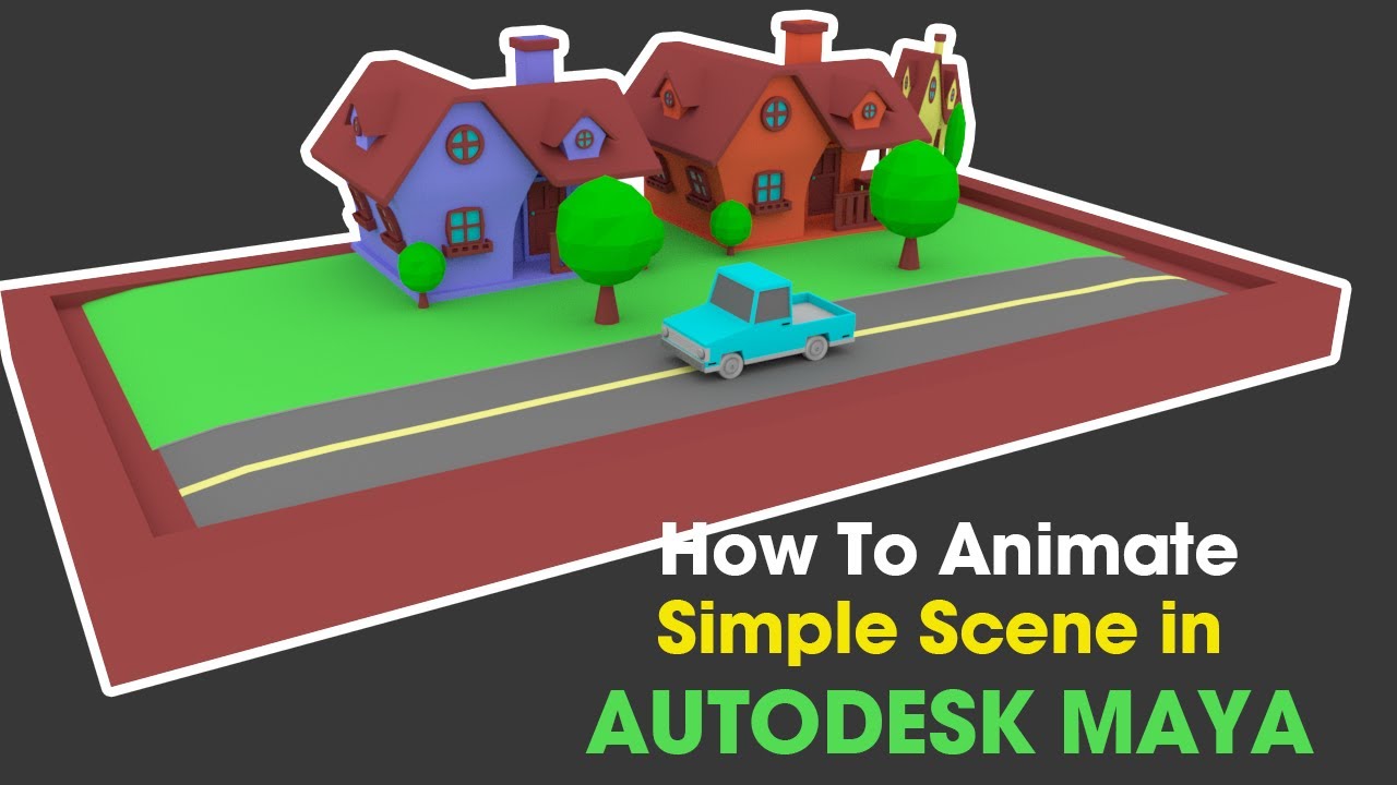 Animating cartoon scene in Autodesk Maya || animation in Maya - YouTube