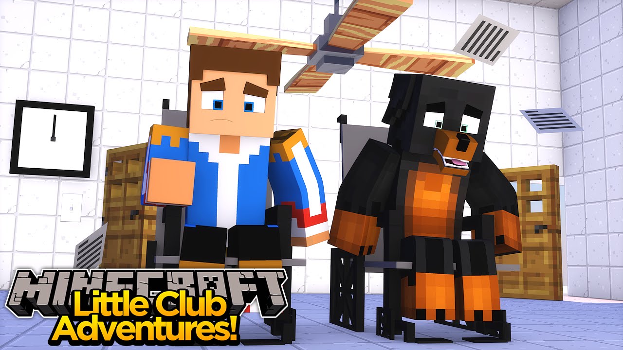 Minecraft Little club Adventures - Little Donny & Donut CANT WALK AGAIN ...