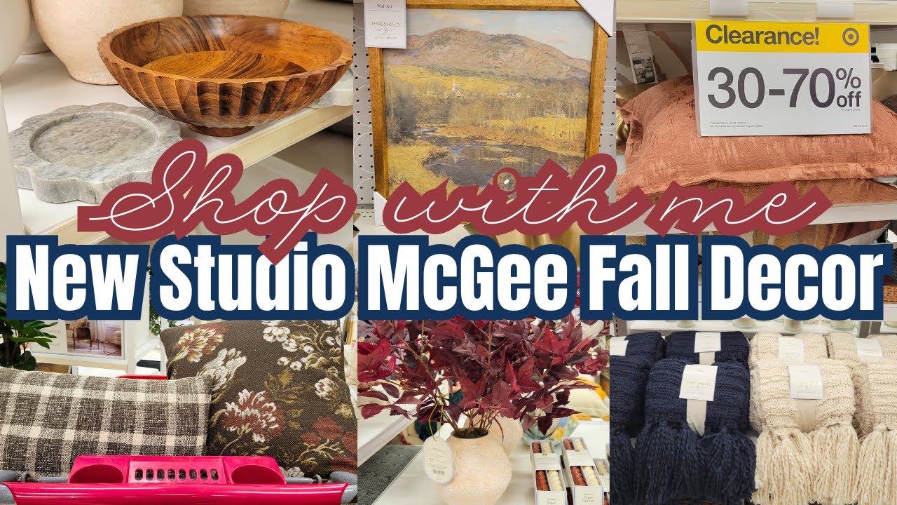 NEW Studio McGee Fall Decor 2024 + Clearance at Target! | Shop with me ...