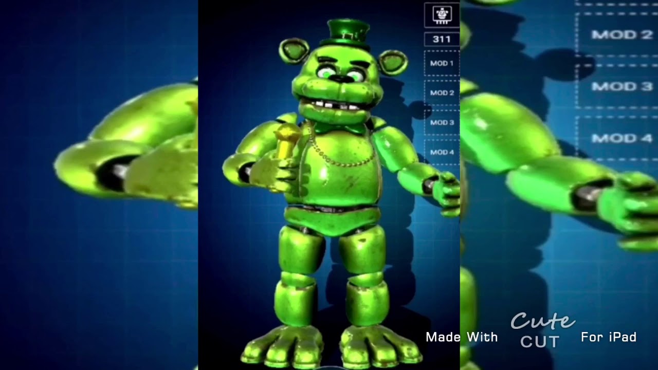 Shamrock Freddy ☘️ full animation Fnaf Ar Special Delivery - YouTube