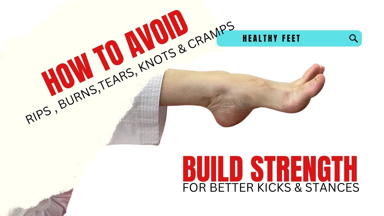 Healthy feet for martial arts |14 Tips & tricks - YouTube
