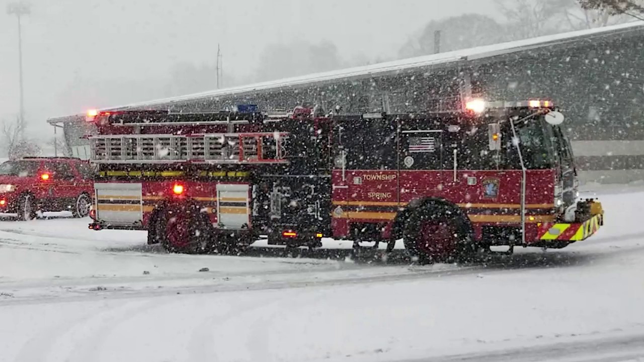 TSFRS E85, C85, and Fire Police Captain 85 - Responding to a Structure ...
