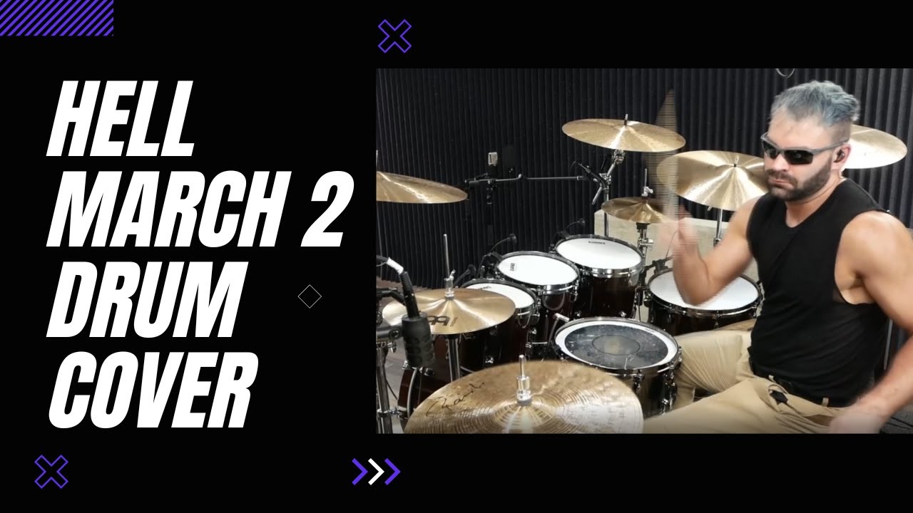Hell March 2 Drum Cover: Command and Conquer Red Alert - YouTube