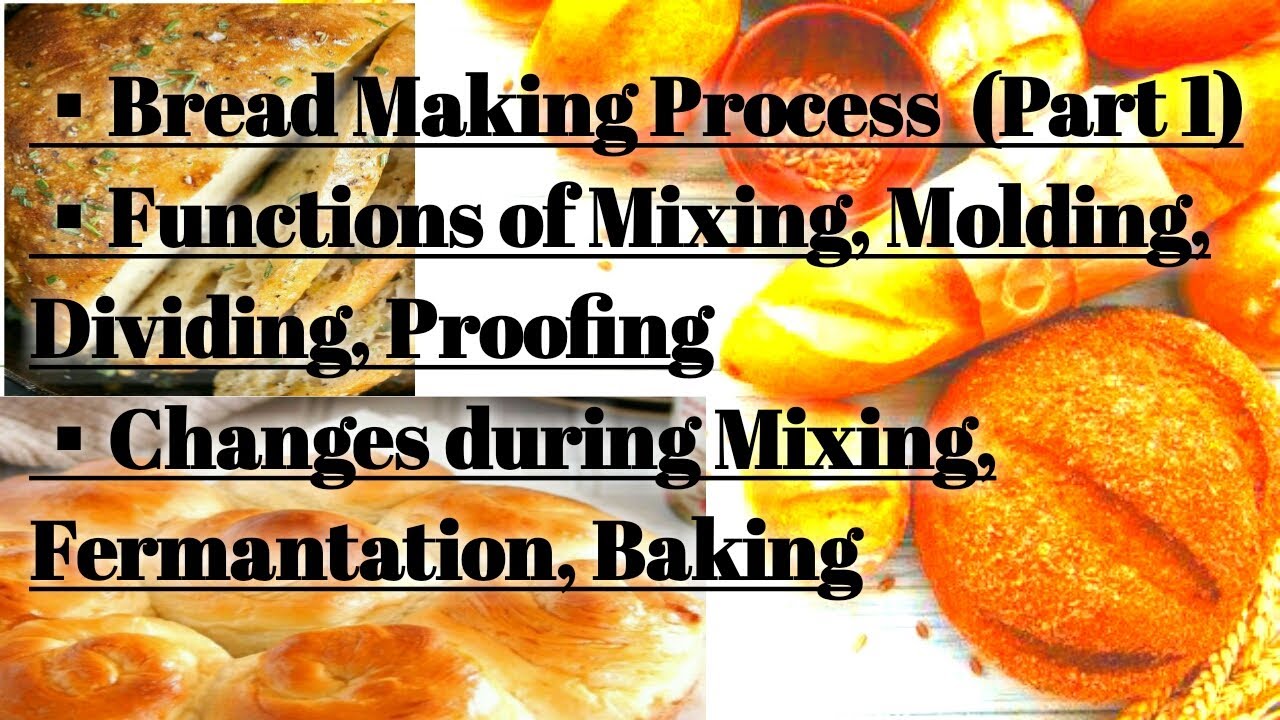 BREAD MANUFACTURING PROCESS. PREPARATION OF FOOD TECHNOLOGY ICAR ASRB ...