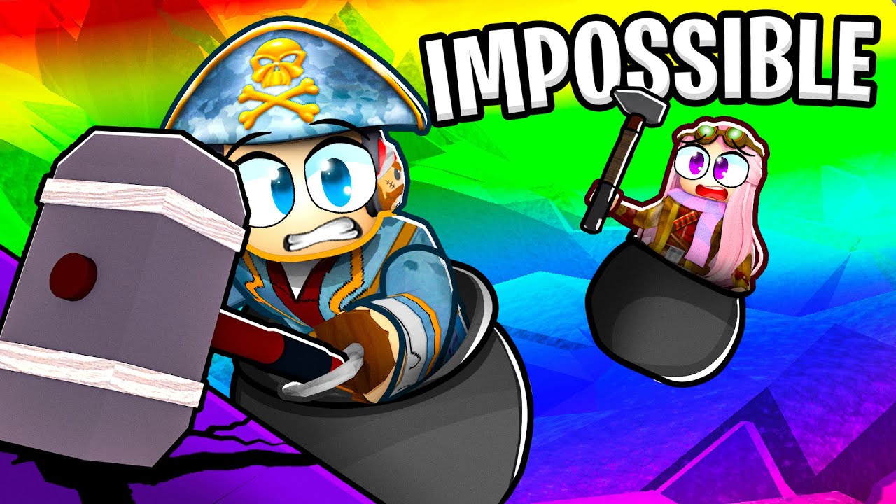 GIOCO A GETTING OVER IT SU ROBLOX! (100% IMPOSSIBILE) - YouTube