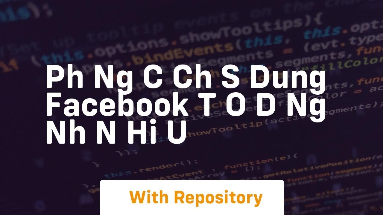 Ph ng c ch s dung facebook t o d ng nh n hi u - YouTube