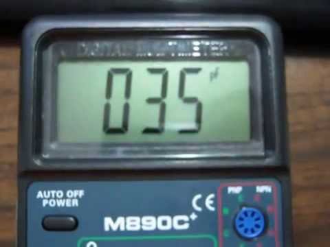 Мультиметр M890C - YouTube