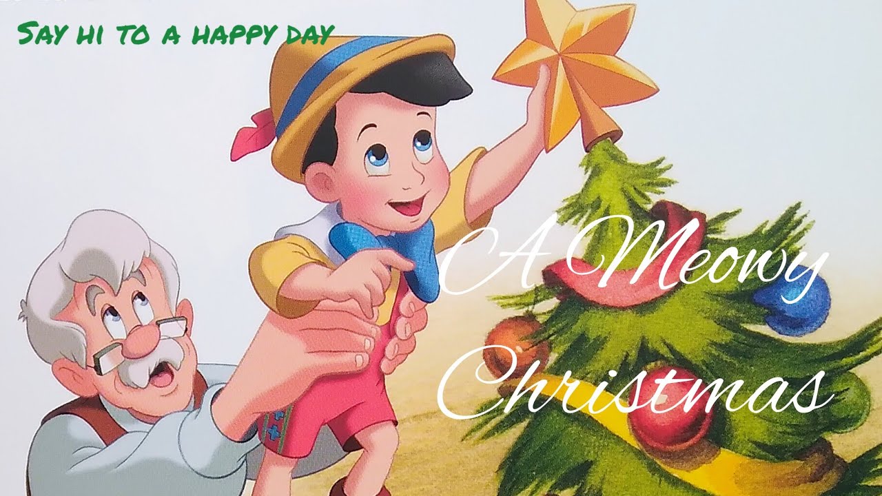 Storytelling A Meowy Christmas Pinocchio Youtube