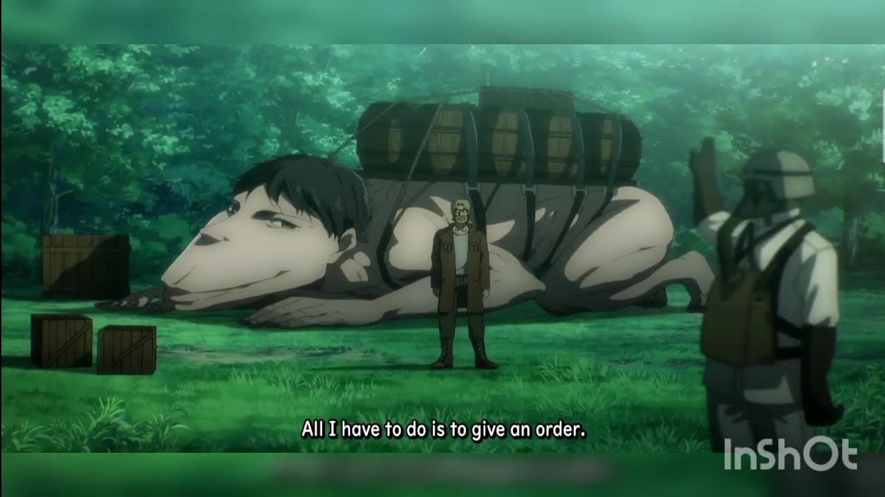 Zeke tells Levi | how he transformed connie's village in titan | zeke ...