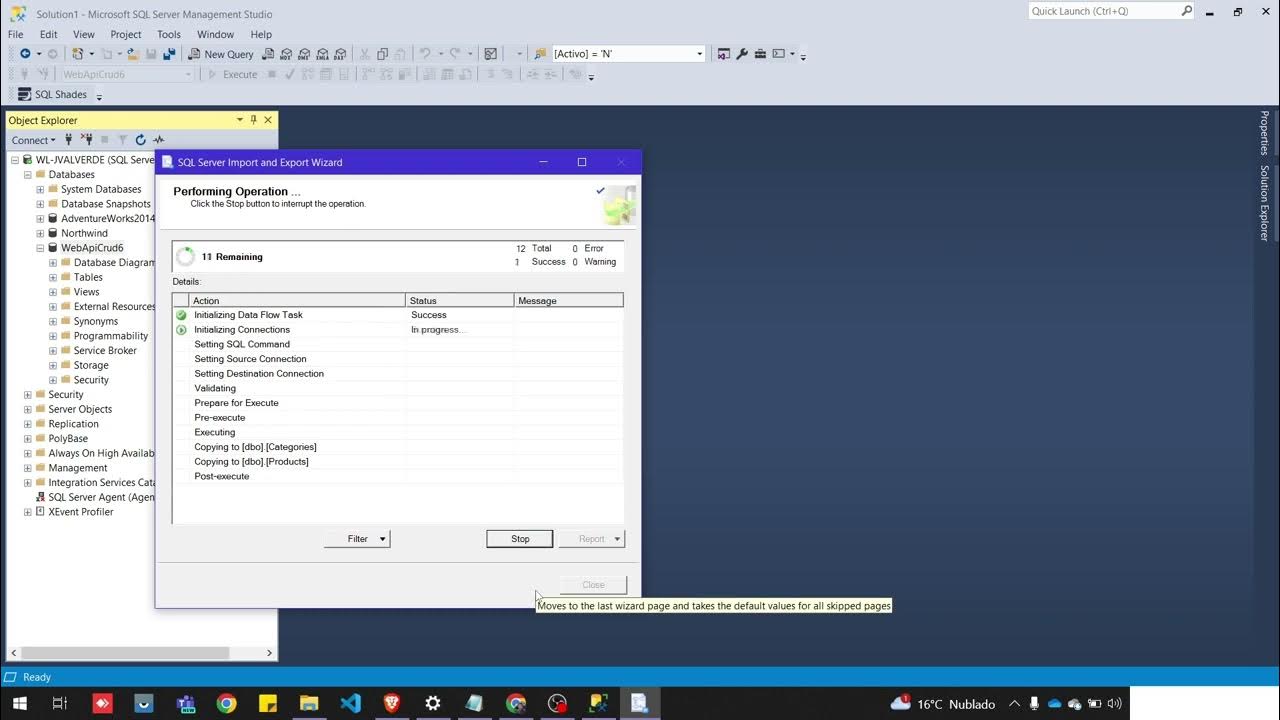 Como Importar y Exportar Datos de SQL Server a Excel (Y viceversa) - YouTube