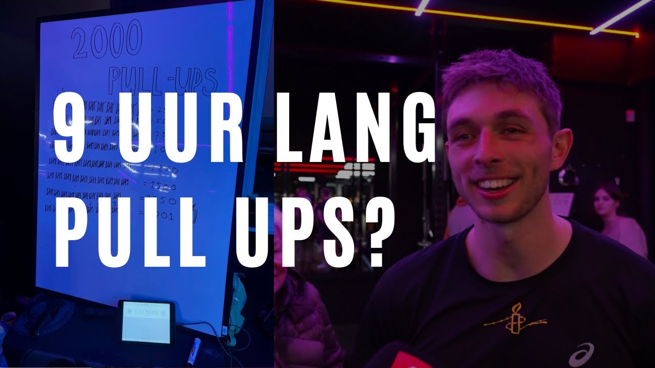 9 UUR AAN PULL-UPS (2,001 REPS) - YouTube