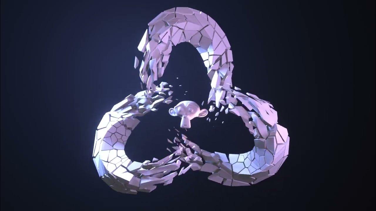 Fractures mograph on Knot - Blender Geometry Nodes 3.0 Field; Noding-Product - YouTube