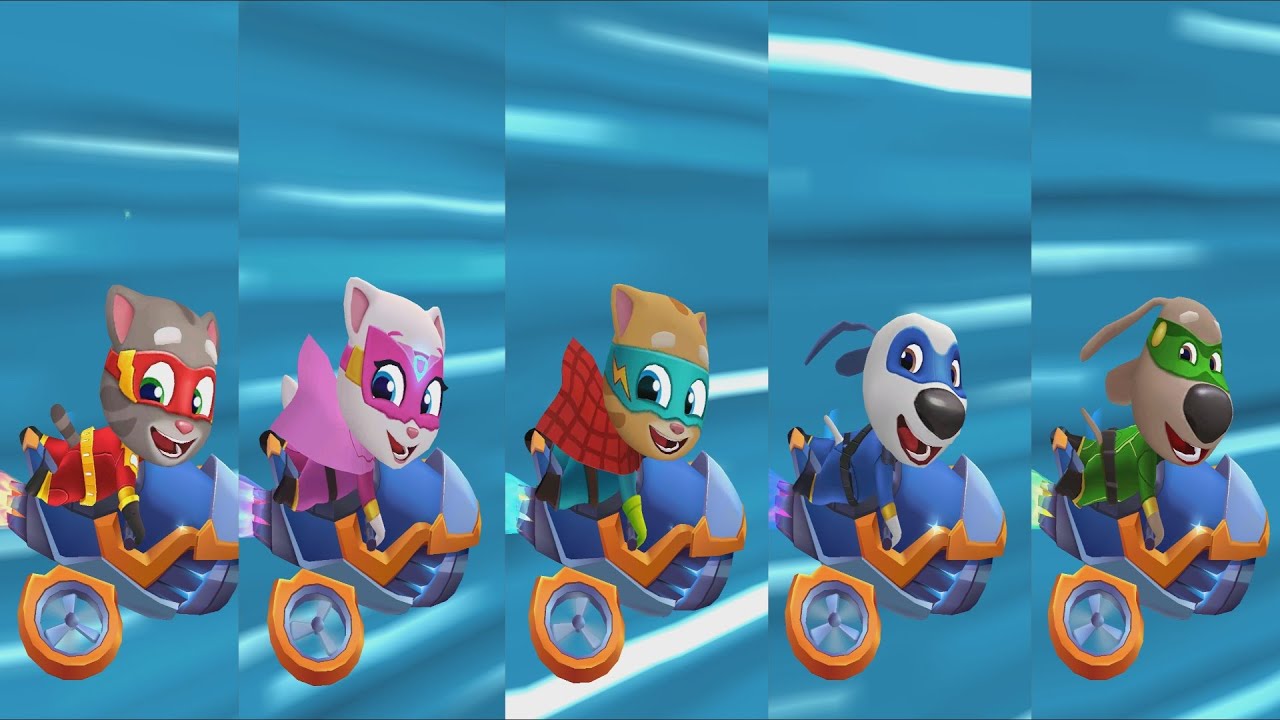 Talking Tom Hero Dash Jet Bike 2020 Super Tom Run Special Events - YouTube