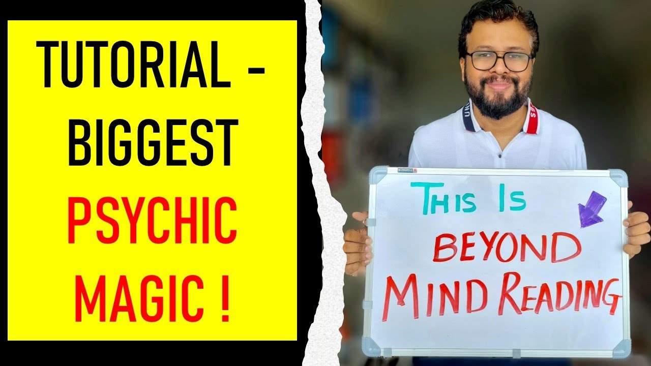 Tutorial- Insane Mind Reading - Predicting what even audience doesn’t ...