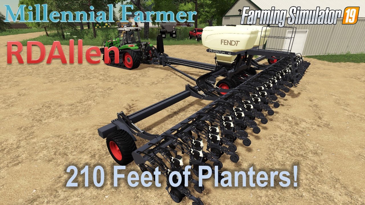 Fendt Momentum, 210 Feet of Planters | E36 Millennial Farmer | Farming ...